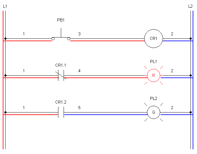 Schematic Diagram Of Relay Logic